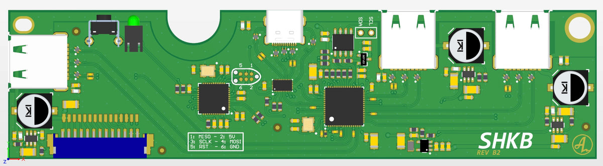 SHKB, QMK & VIA compatible HHKB Pro 2 controller – 4pplet
